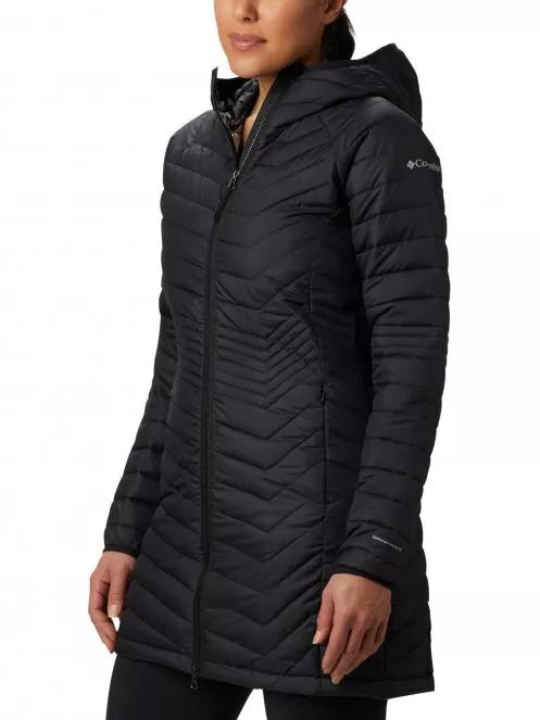 Columbia Powder Lite Mid Jacket női utcai kabát - fekete | Columbia