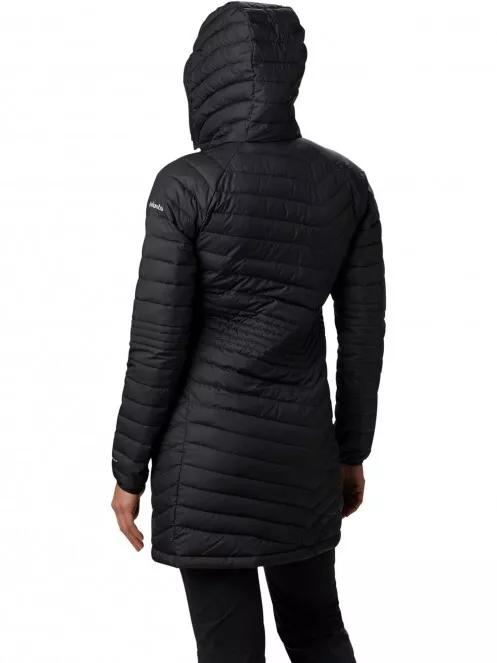 Columbia Powder Lite Mid Jacket női utcai kabát - fekete | Columbia